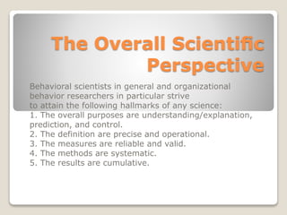 Orgnizational behaviour | PPTX
