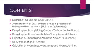 Elimination of hydrogen | PPTX
