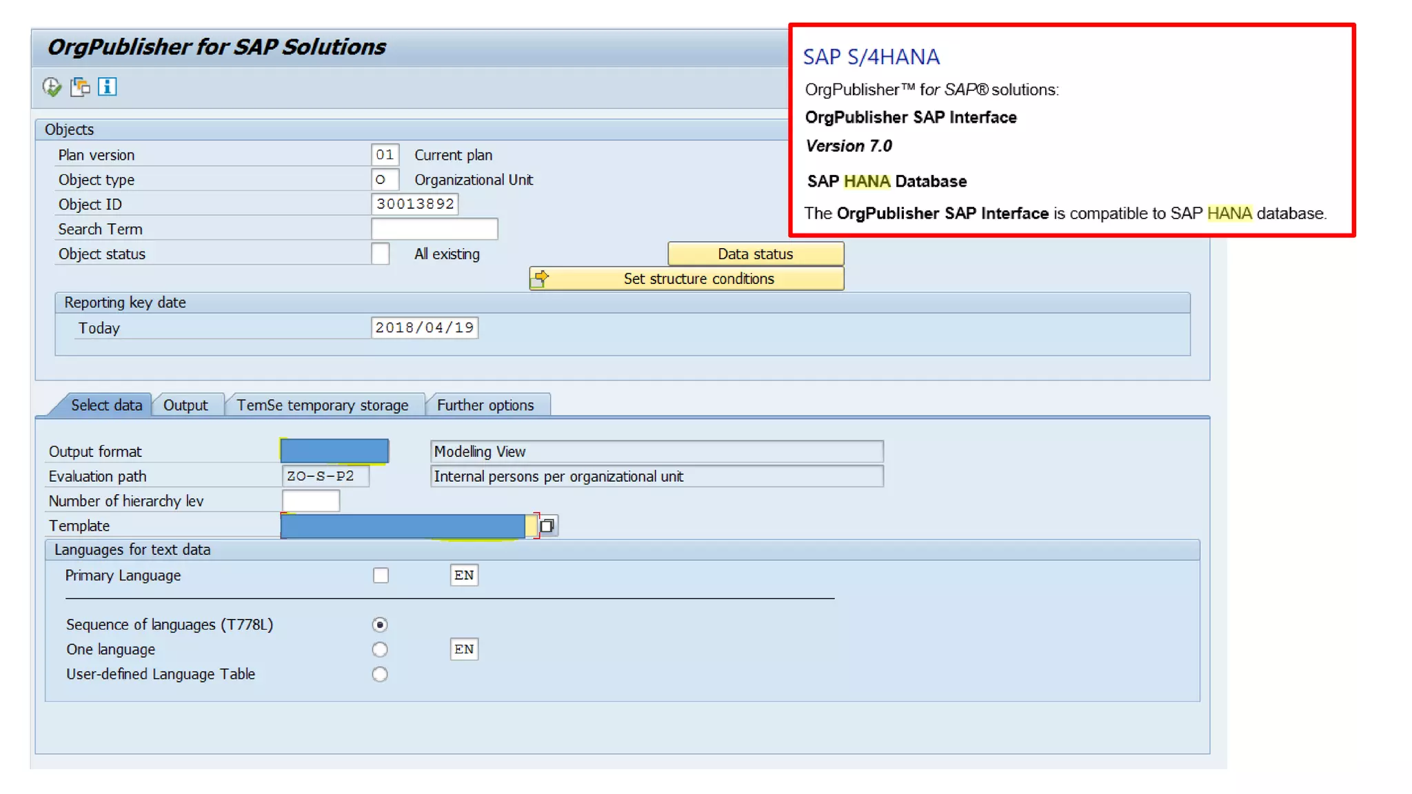 Org publisher OPSAP connector 7.0 SAP S/4hana | PDF