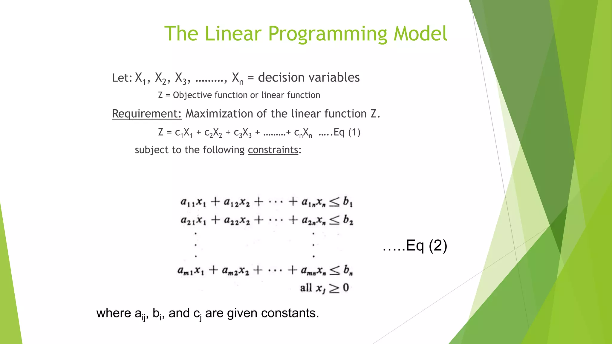 Or graphical method, simplex method | PPTX