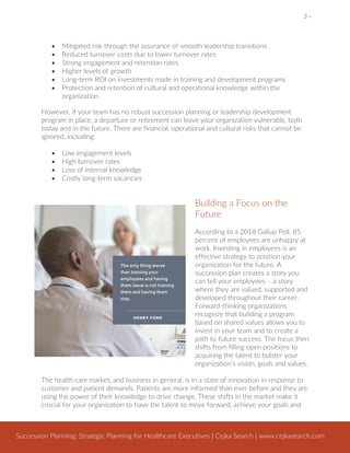 Organizational Strategic Planning Healthcare | PDF