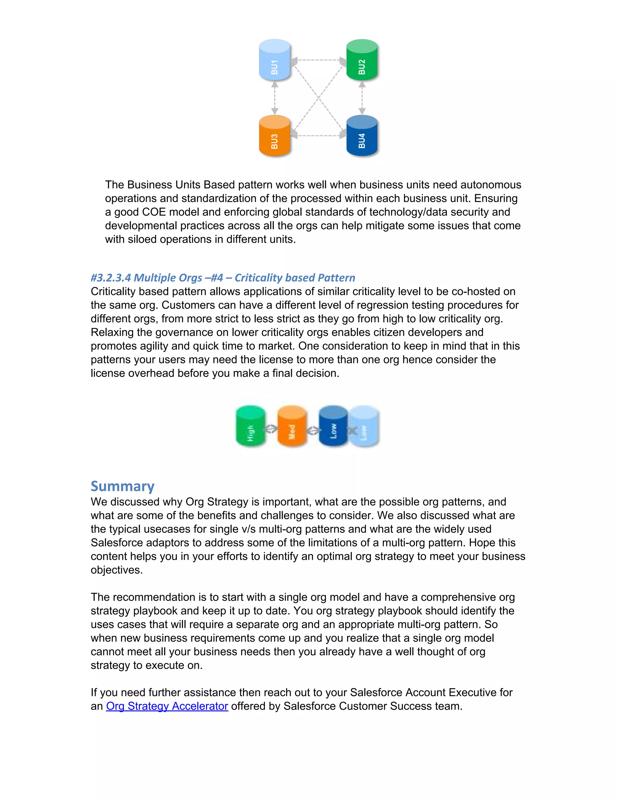 A comprehensive guide to Salesforce Org Strategy | PDF