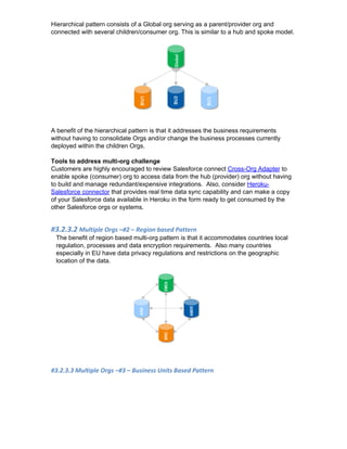 A comprehensive guide to Salesforce Org Strategy | PDF | Computer ...