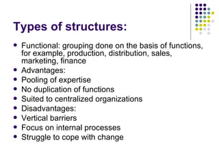 Organizational Structure | PPT | Business | Business and Finance