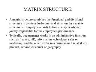 Organizational structure in Healthcare.pptx