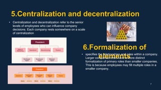 ORG STRUCTURE presentation ppt --TEAM 1.pptx