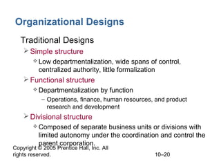 Organizational Structure and designe | PPT | Business Administration ...