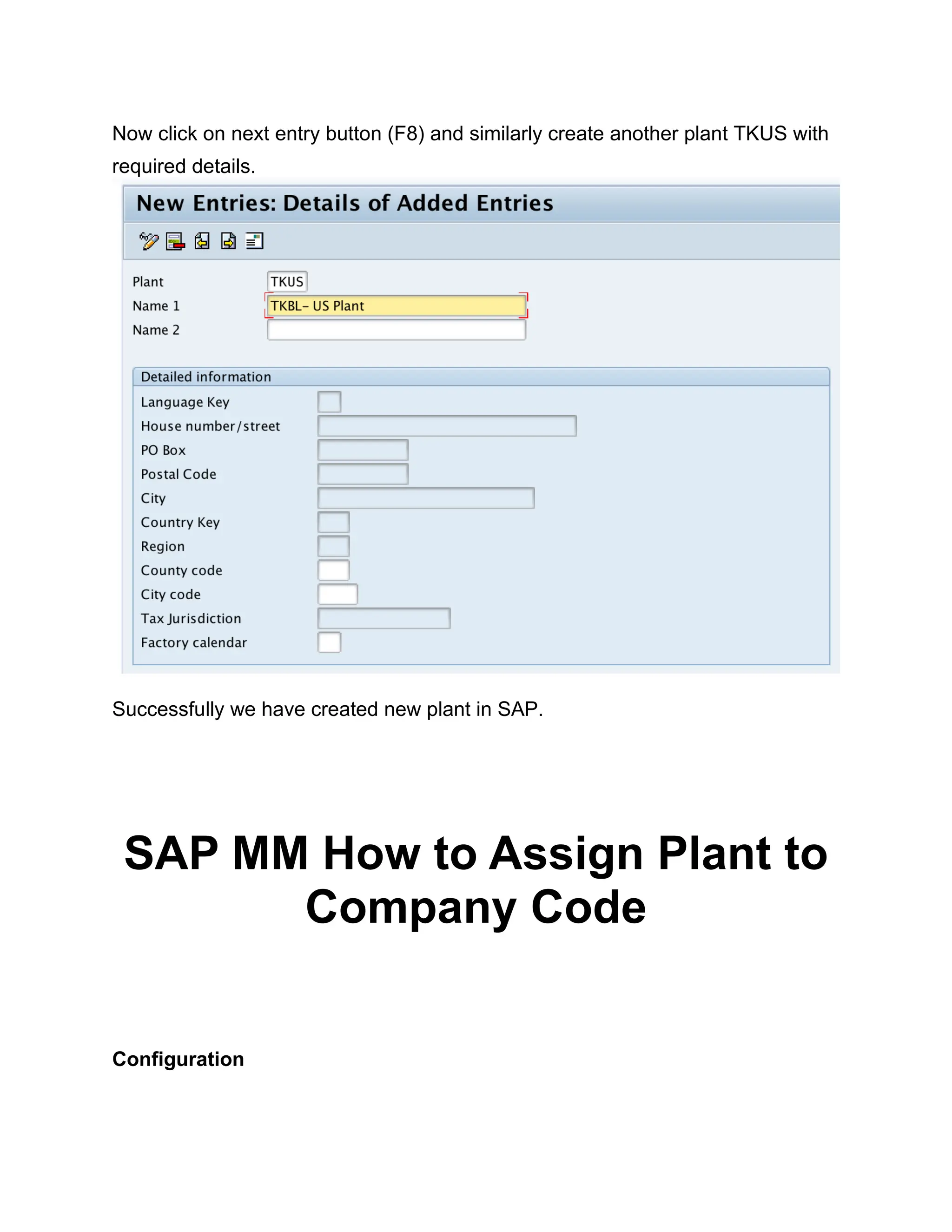 SAP MATERIAL MAANGMENT ORG STRUCTURE CONFIGUIRATION.docx
