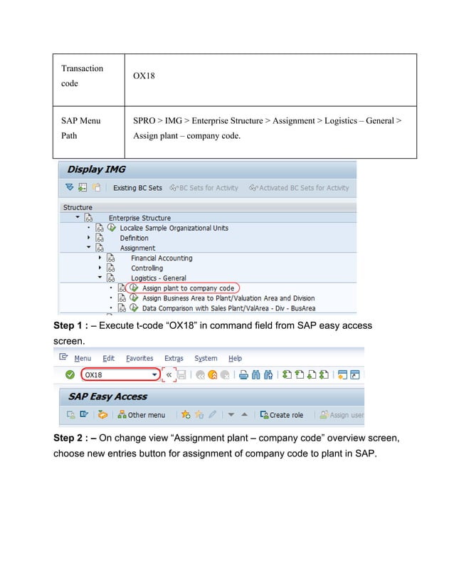 SAP MATERIAL MAANGMENT ORG STRUCTURE CONFIGUIRATION.docx