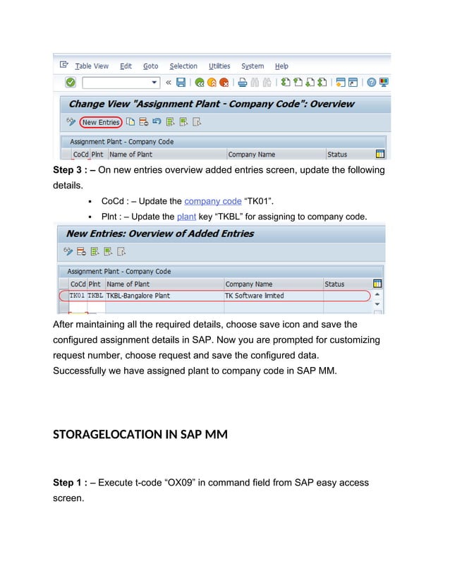 SAP MATERIAL MAANGMENT ORG STRUCTURE CONFIGUIRATION.docx