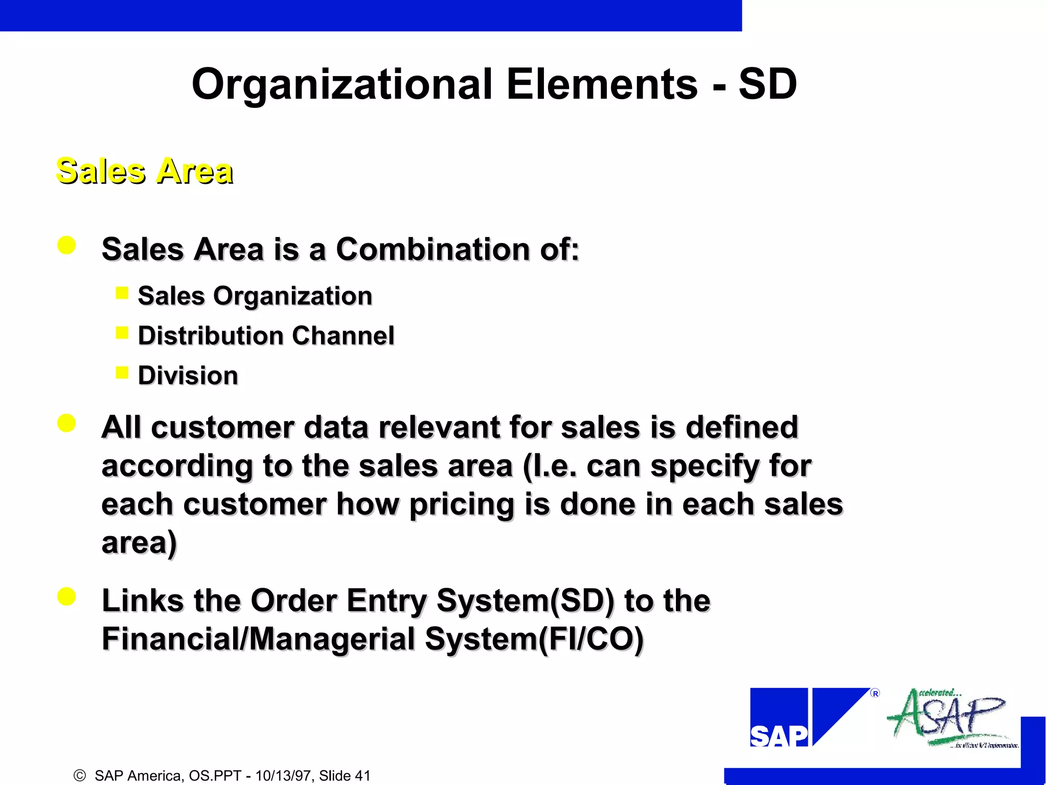 Org structure SAP | PPT