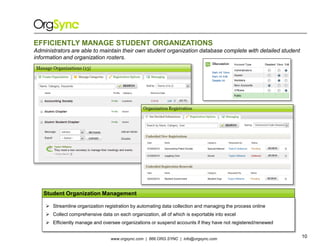 OrgSync overview | PDF