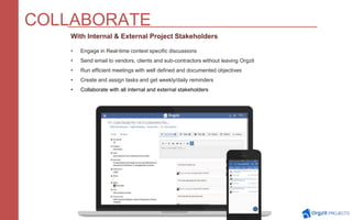 Orgzit Project Management Solution | PPT