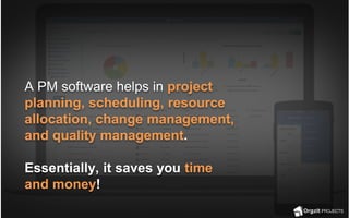 Orgzit Project Management Solution | PPT