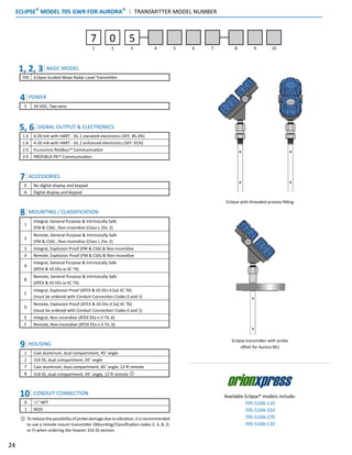Magnetrol Orion Magnetic Liquid Level Indicators | PDF