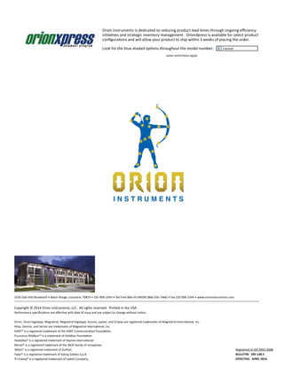 Magnetrol Orion Magnetic Liquid Level Indicators | PDF