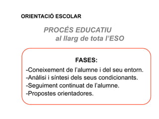 Orientació escolar 4t ESO | PDF