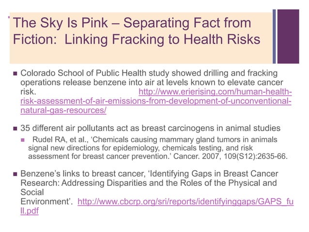 Fracking & Water Quality 101 | PPT