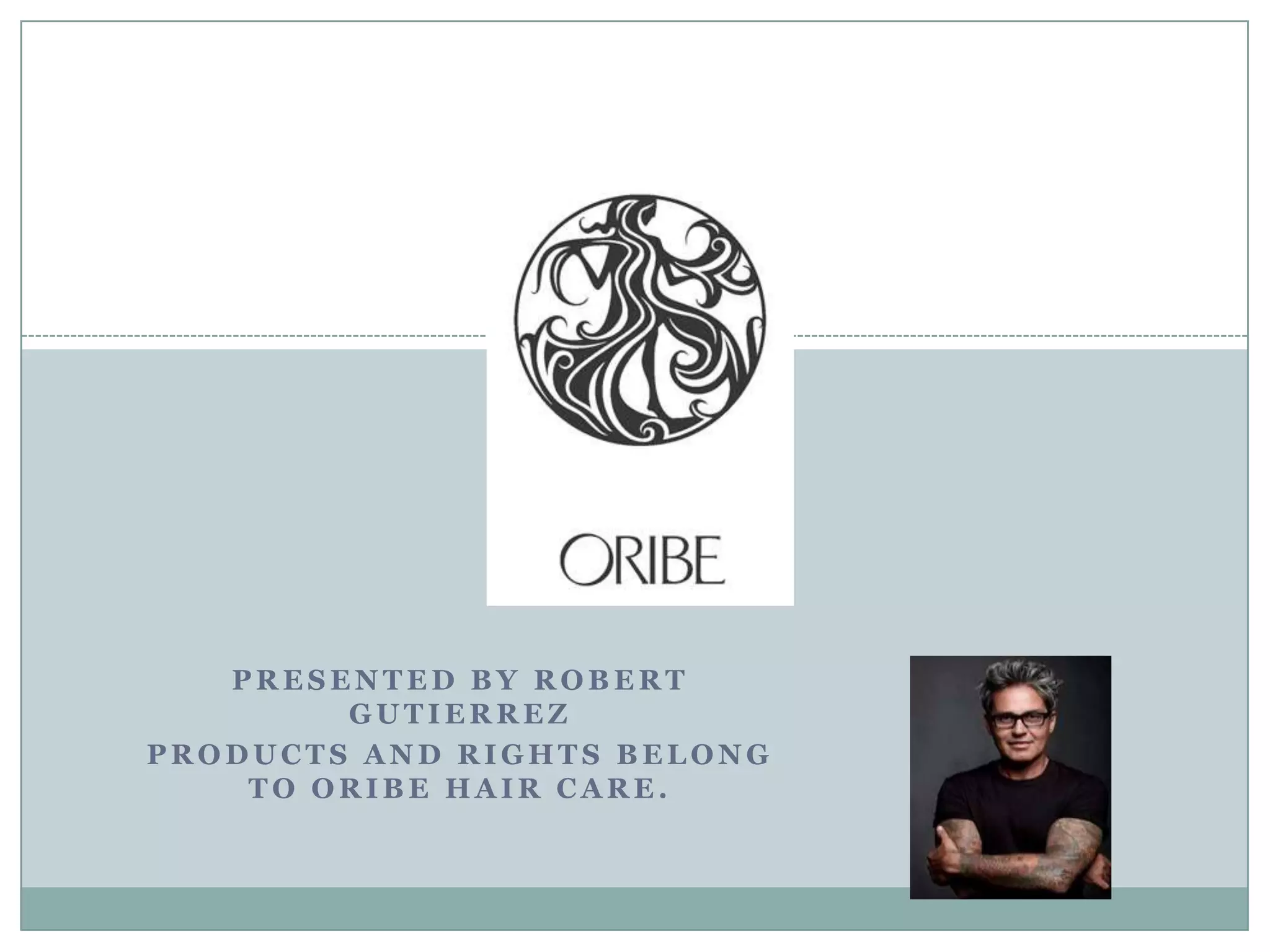 Oribe product line | PPTX
