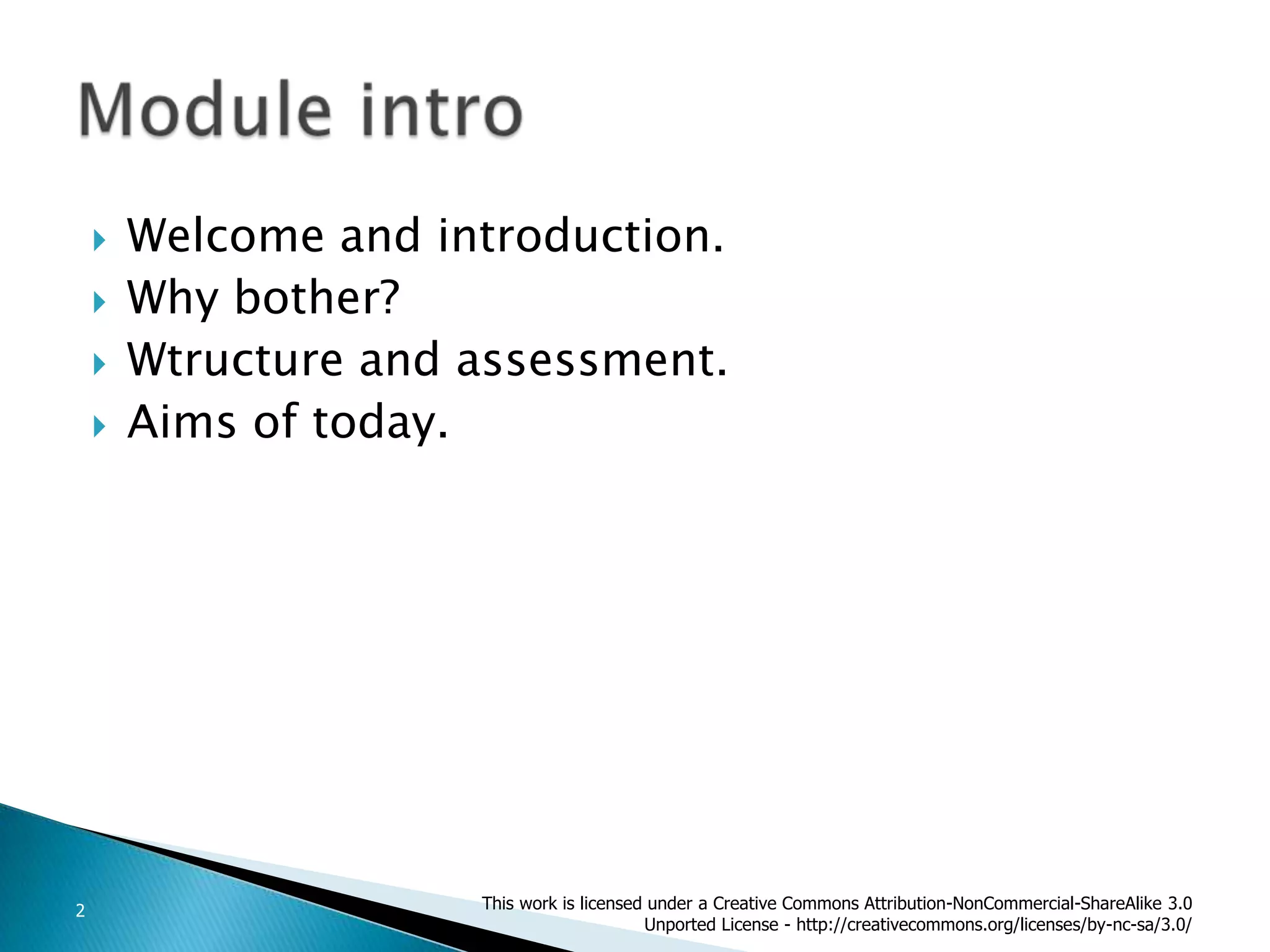 Oric introductory session | PPTX