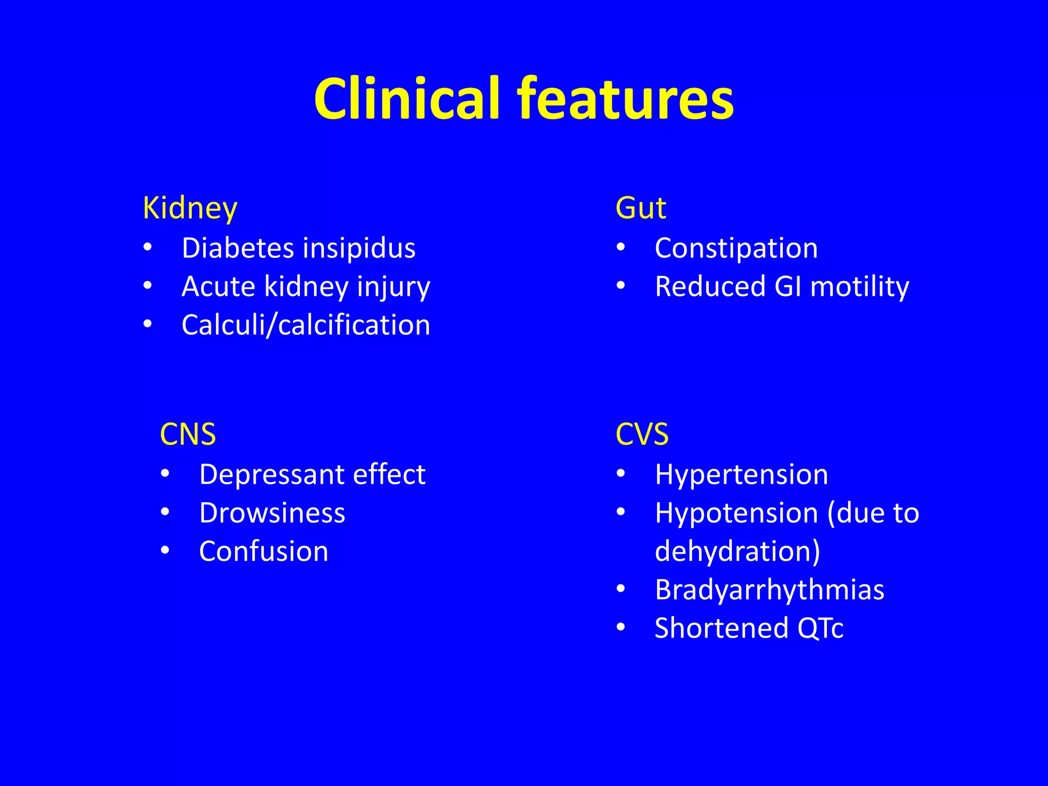 Emergency management of hypercalcaemia | PPTX