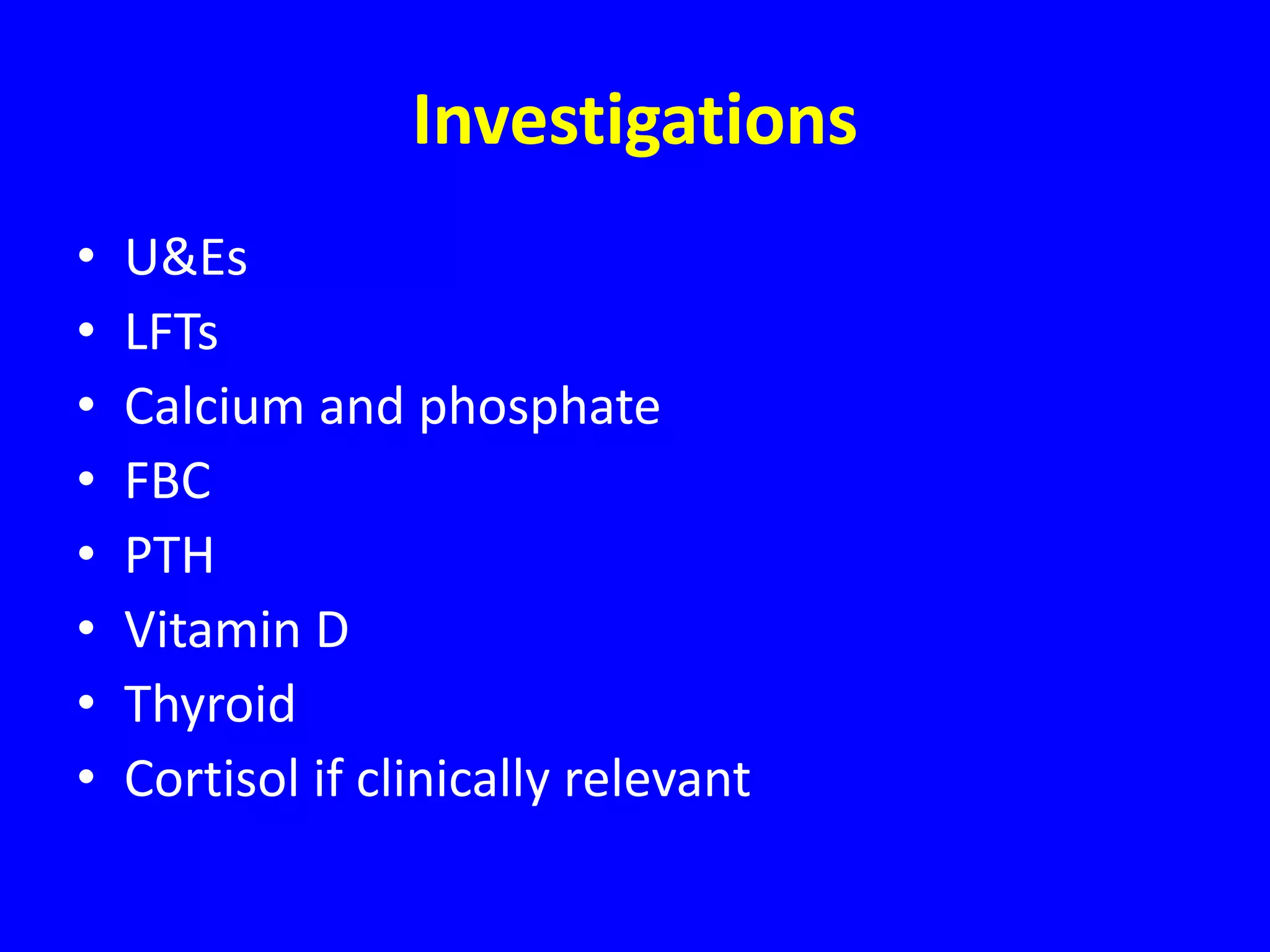 Emergency management of hypercalcaemia | PPTX