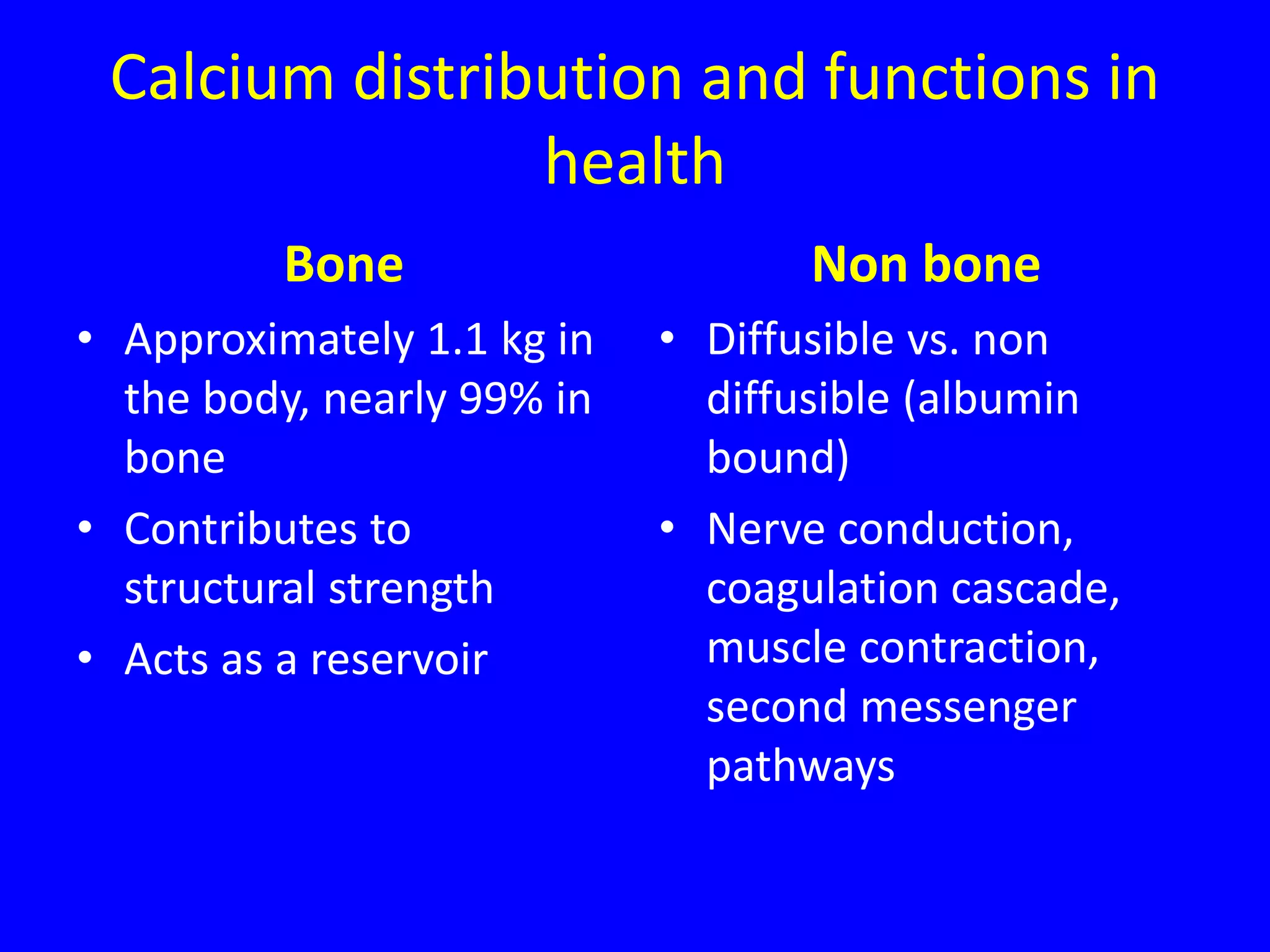 Emergency management of hypercalcaemia | PPTX