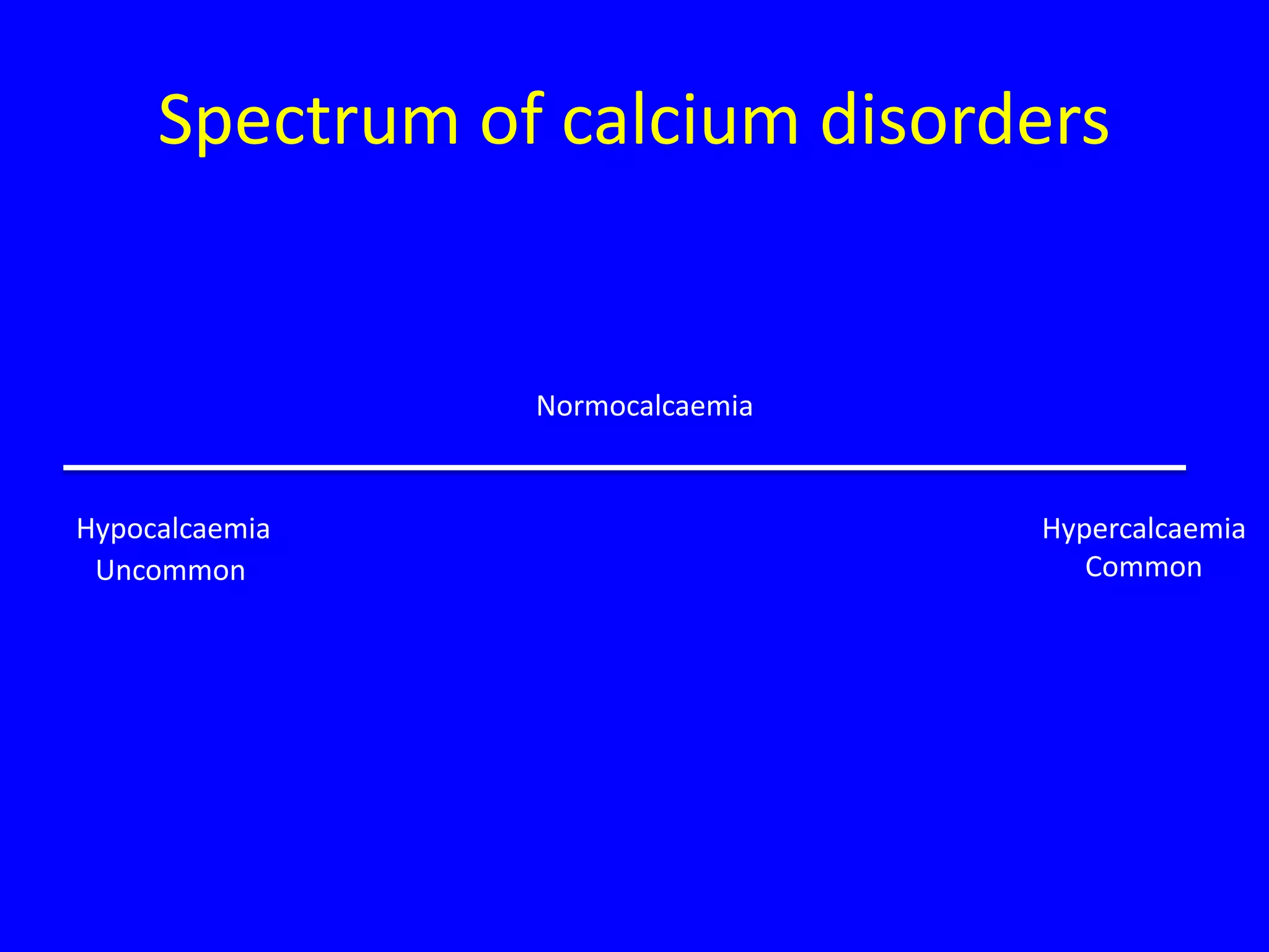 Emergency management of hypercalcaemia | PPTX