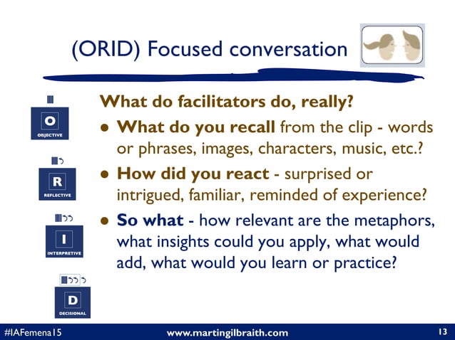 Orid as a universal principle of facilitation slideshare | PDF | Science