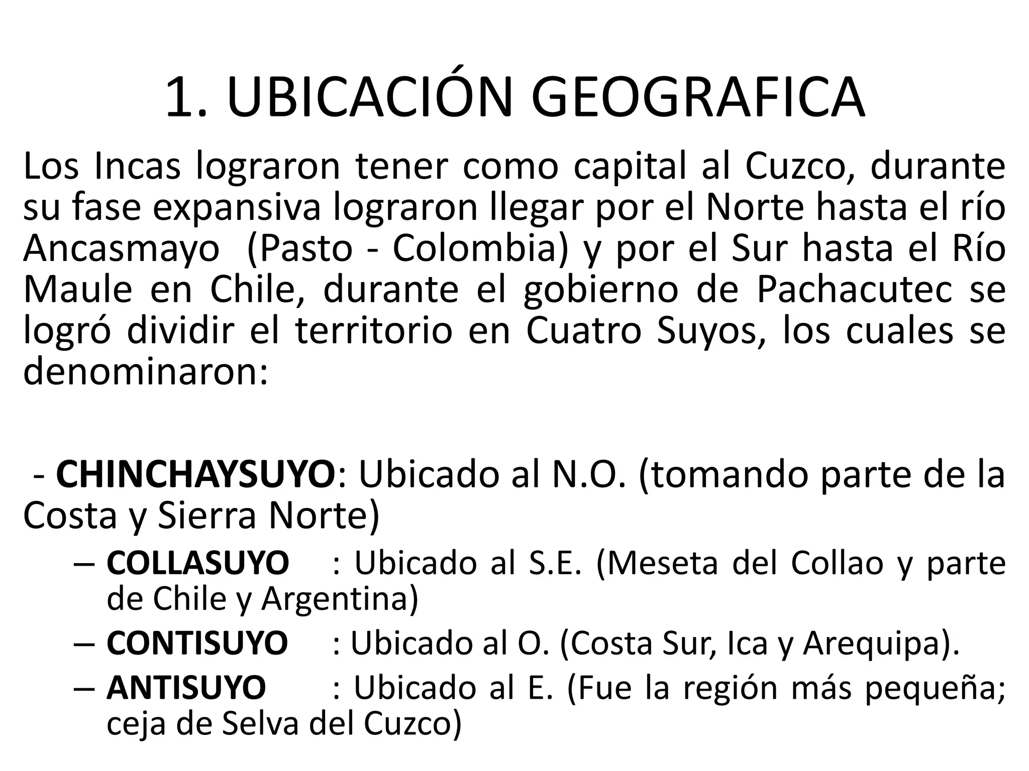 Oriegen del imperio de los incas | PPTX