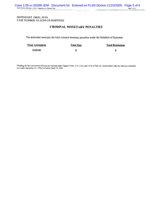 Oriel Jean Judgment | PDF