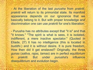 Sankhya School ( Indian Philosophy ) | PPTX