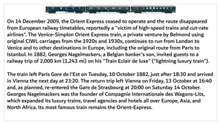 Orient - Express | PDF