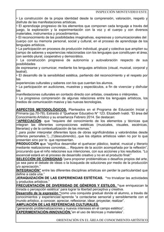 Orientación en el área de artística úlitmo | PDF