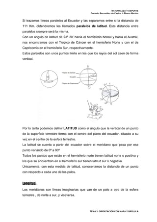 Orientacion con mapa y brujula | PDF