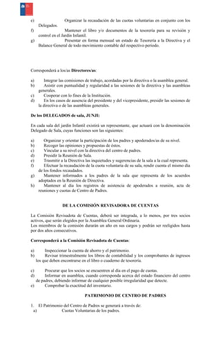 Orientaciones junji centro de padres | DOC