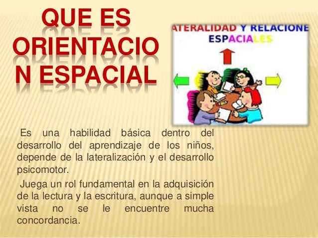 Orientacion Espacial Dayana