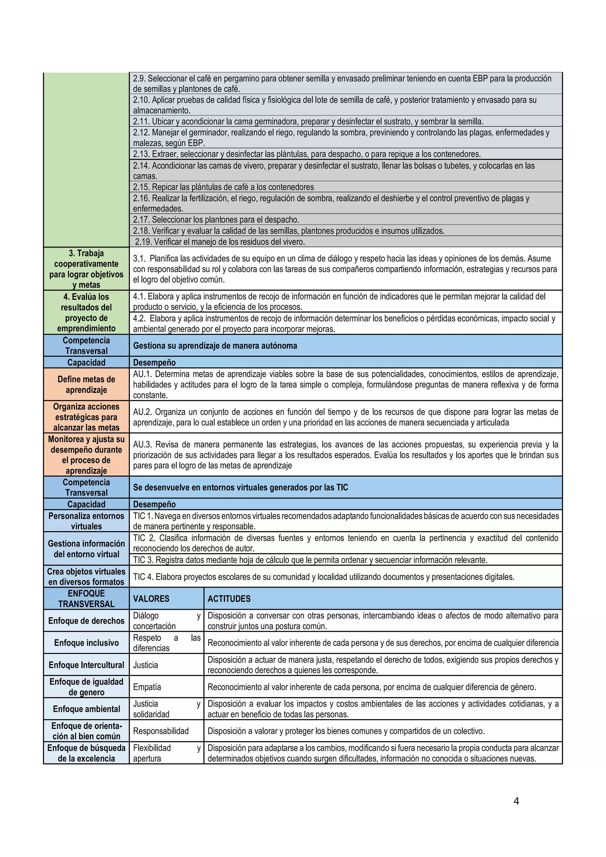 Orientaciones para la planificacion ciclo vii sft | PDF