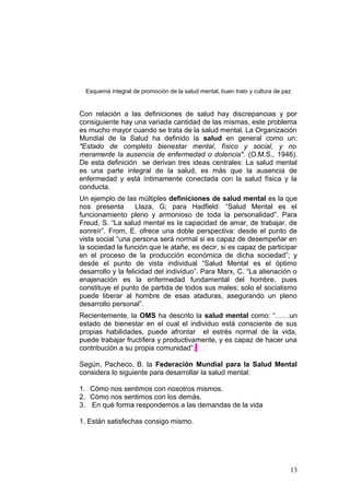 Orientaciones tecnicas salud mental | DOC