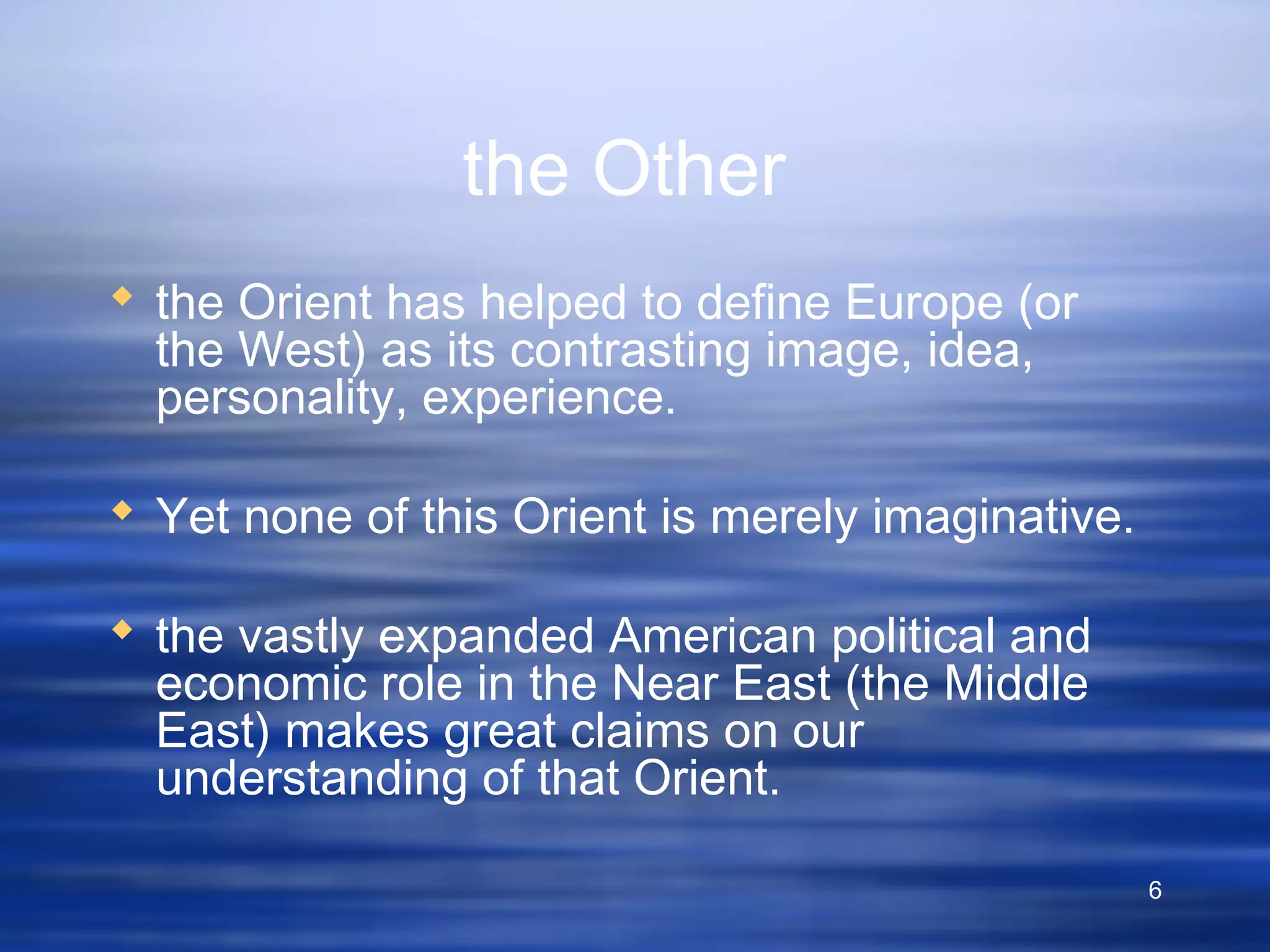Orientalism explained | PPT