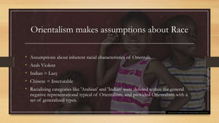 "Revisiting Edward Said's 'Orientalism': Unveiling Western Constructs ...