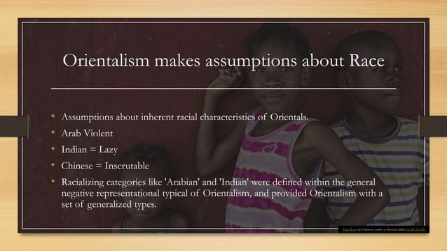 "Revisiting Edward Said's 'Orientalism': Unveiling Western Constructs ...