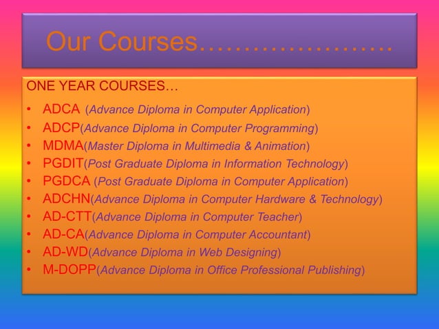 Oriental IT Center (OITC) ppt | PPTX