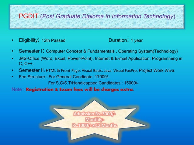 Oriental IT Center (OITC) ppt | PPTX