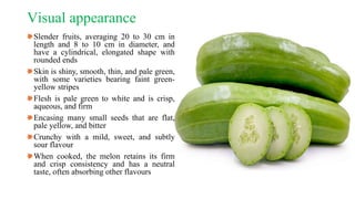 Oriental pickling melon | PPT