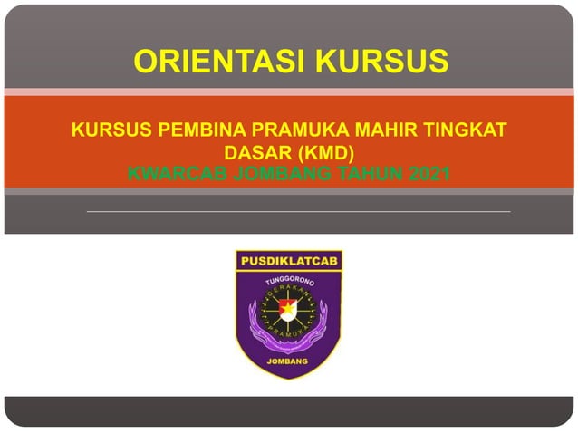 Orientasi kursus | PPT