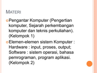 Orientasi perkuliahan Dasar Komputer dan Pemograman.pptx