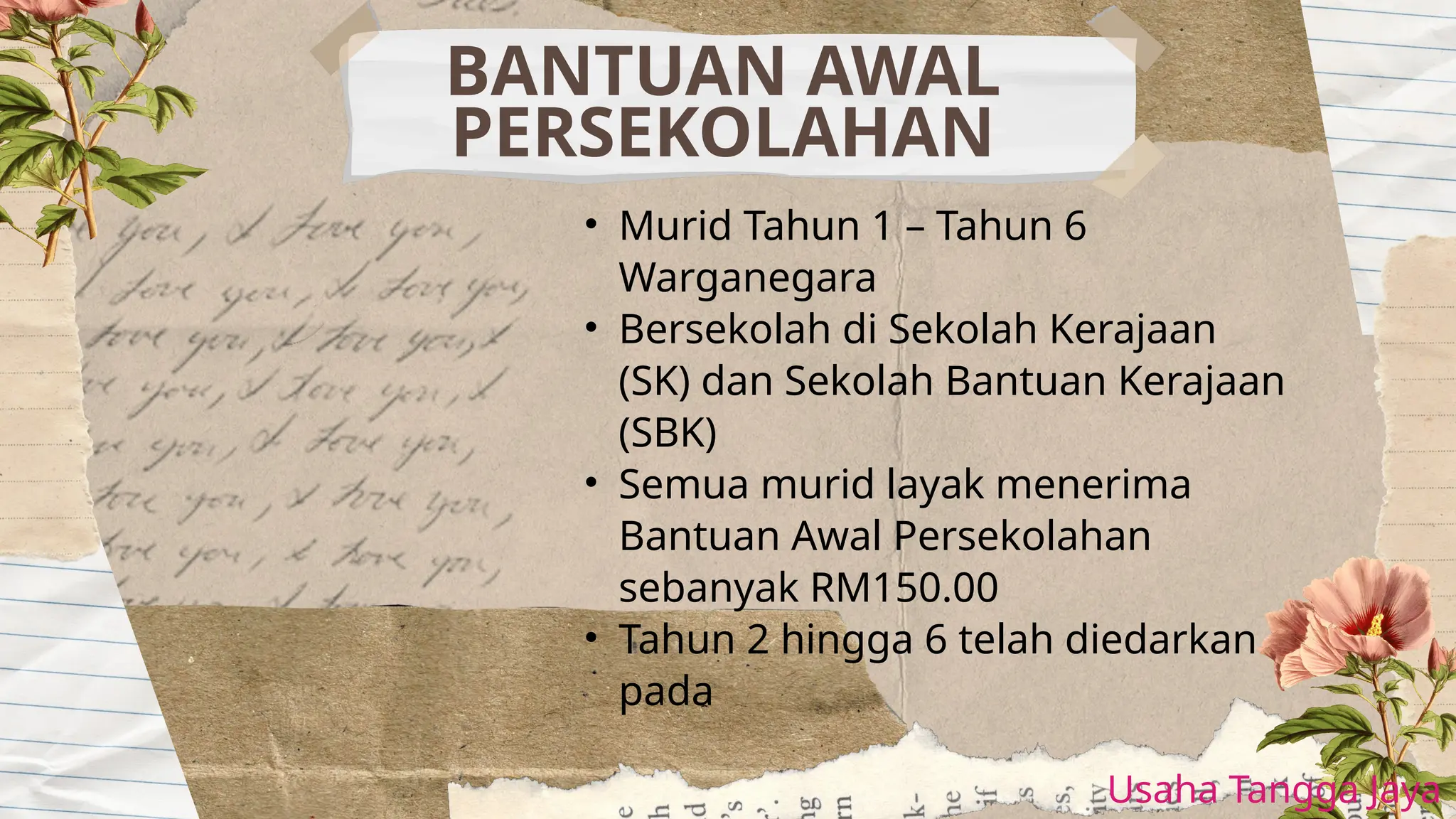 ORIENTASI TAHUN 1, 2025.pptx ntuk taklimat tahun 1 | PPT