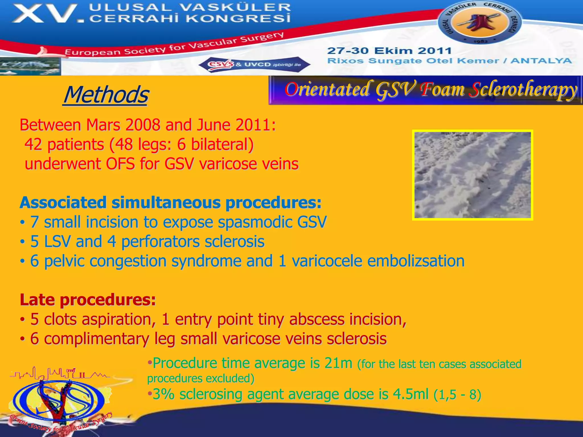 Orientated foam sclerosis | PPTX