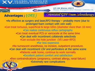 Orientated foam sclerosis | PPTX
